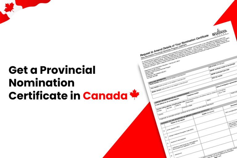 How to Get a Provincial Nomination Certificate in Canada